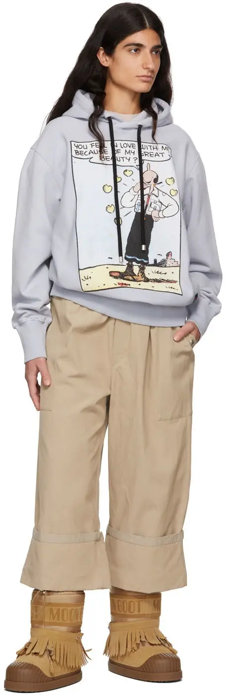 Moncler Wide-legged Ankle Pants