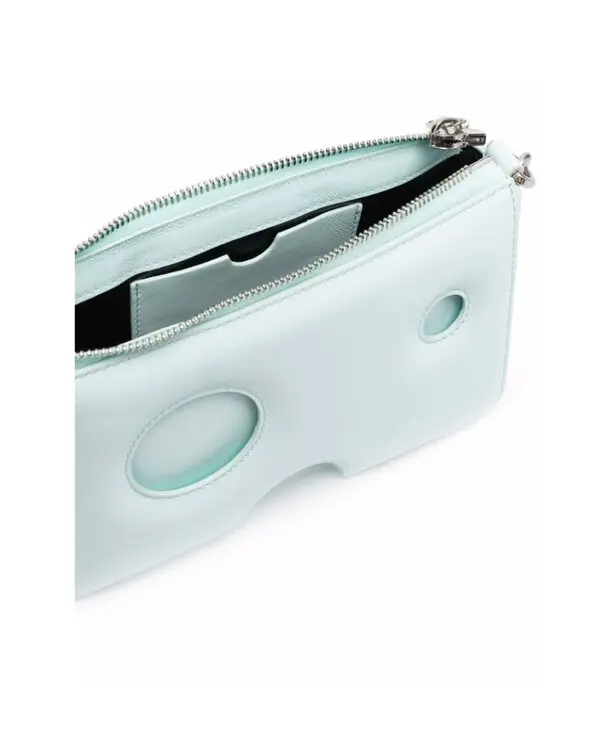 Off-White Burrow-20 Leather Shoulder Bag