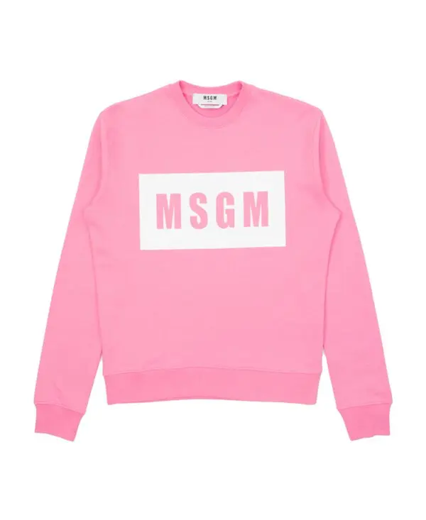 MSGM Logo Hoodie - Pink