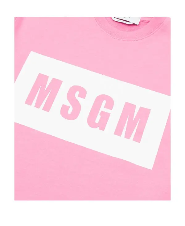 MSGM Logo Hoodie - Pink