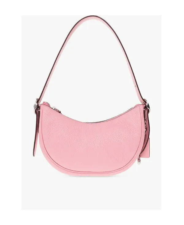 COACH Luna Shoulder Bag With Silver Tone Fittings - Pink