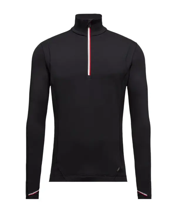 Moncler Polartec Half-zip Sweatshirt - Black