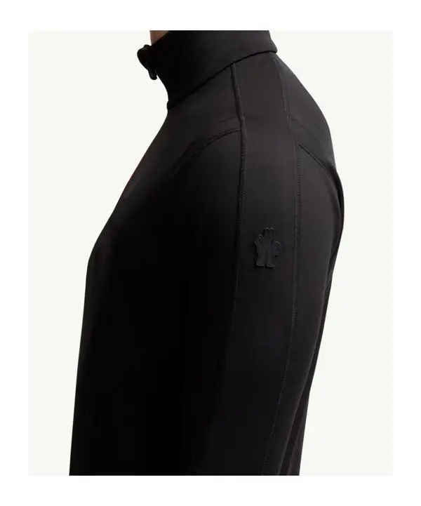 Moncler Polartec Half-zip Sweatshirt - Black