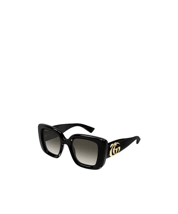Gucci Butterfly Frame Sunglasses - Black