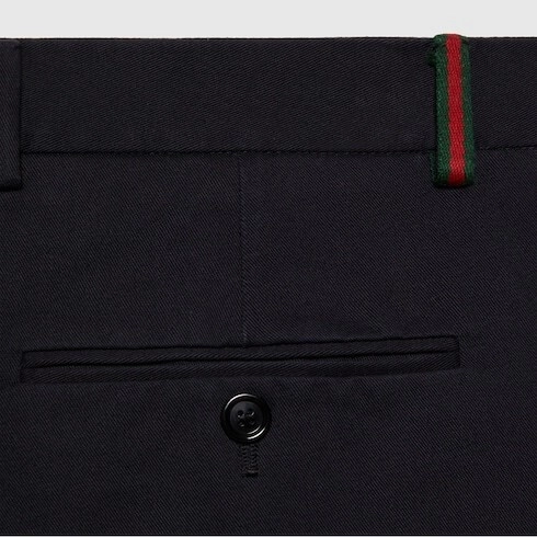 Gucci Drill Chino Trousers