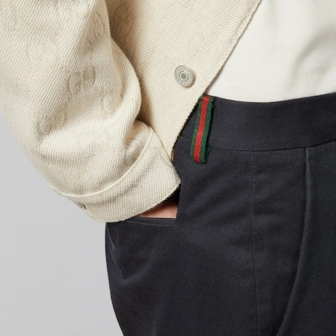 Gucci Drill Chino Trousers