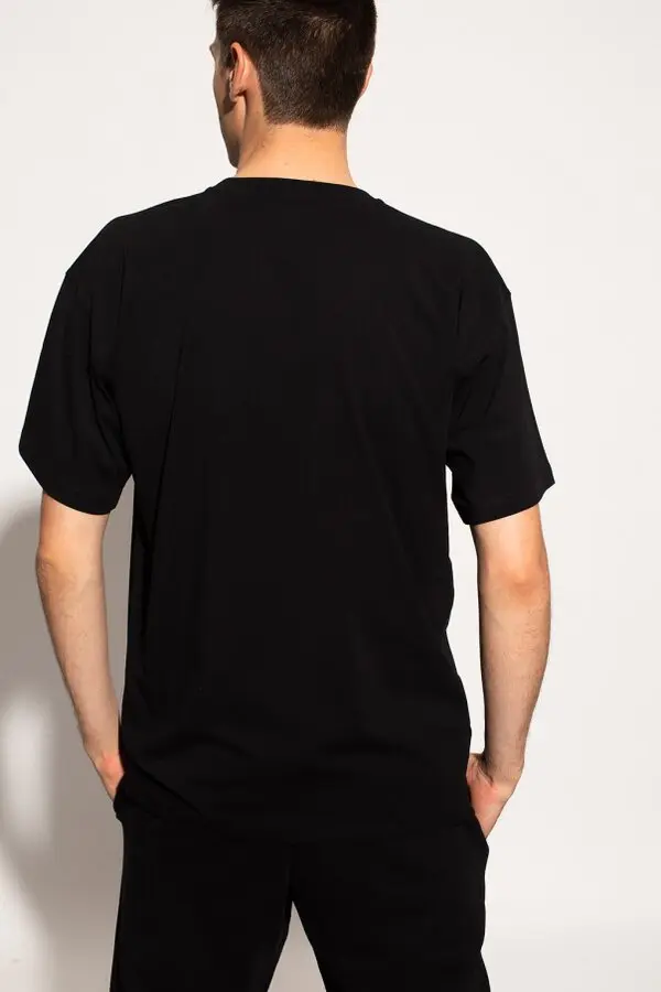 Moschino Crystal-embellished Cotton T-shirt