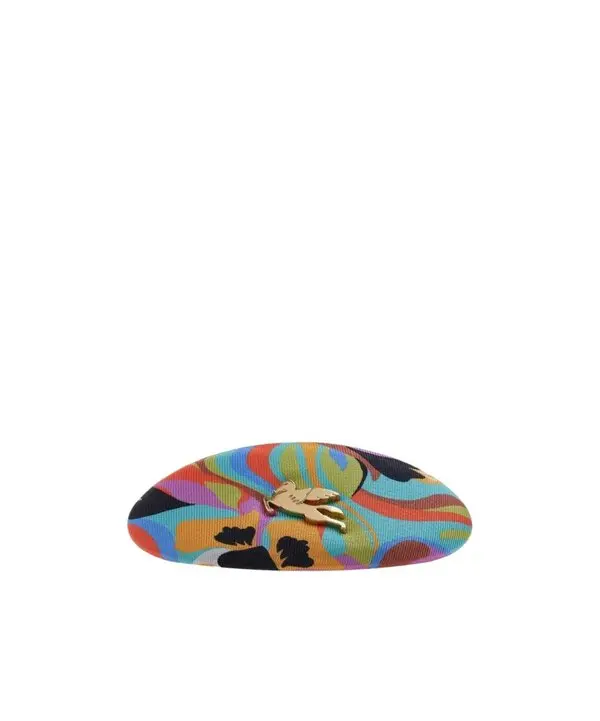 Etro Logo Barrette - Multicolor