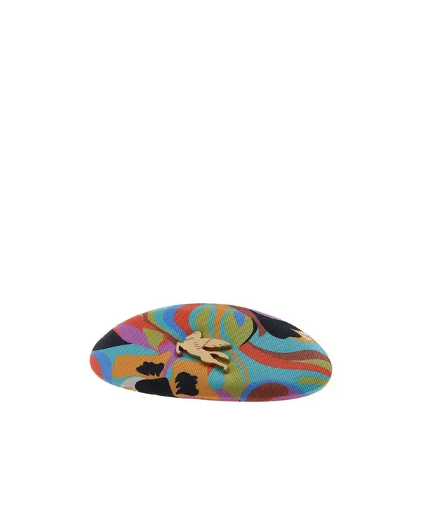 Etro Logo Barrette - Multicolor