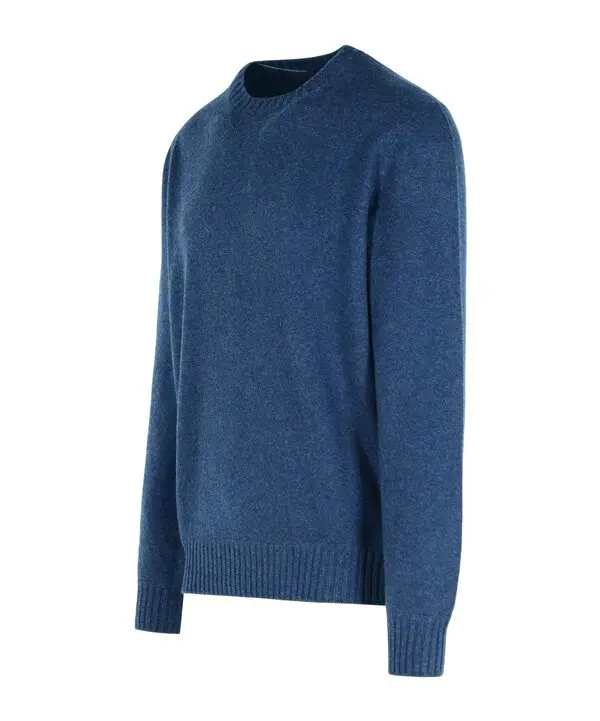 GRAN SASSO Crew Neck Sweater - Blue