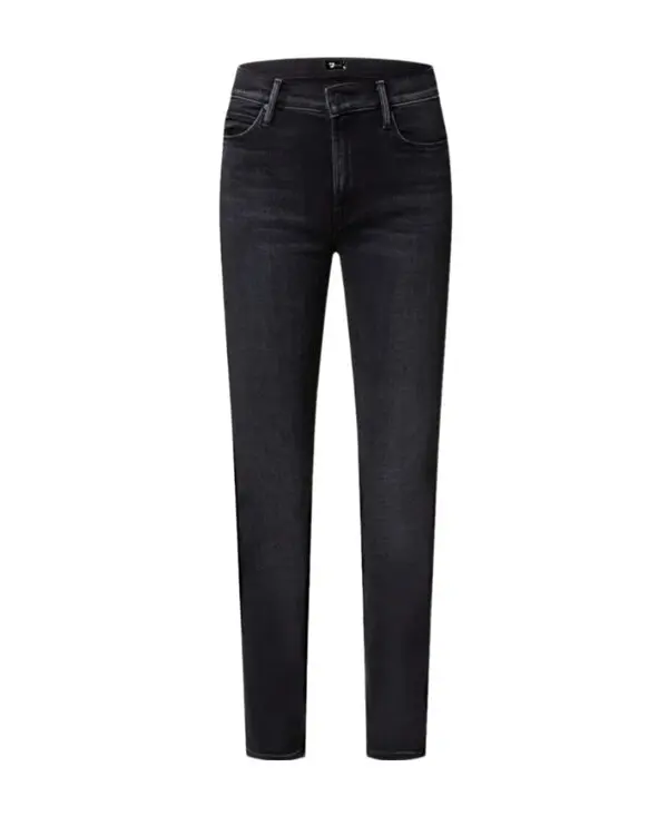 MOTHER Button-fly Jeans - Black