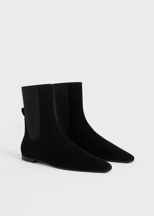 TOTEME Suede Chelsea Boots