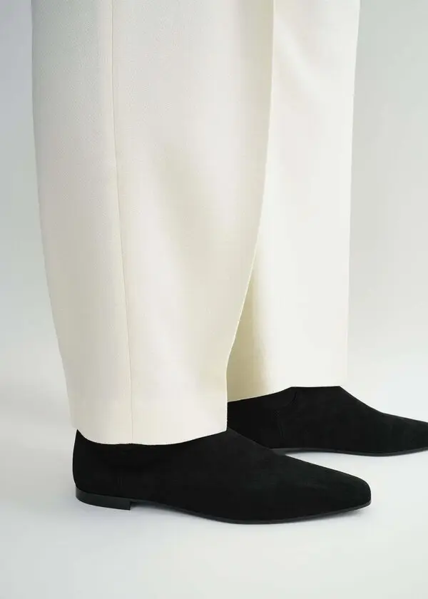 TOTEME Suede Chelsea Boots