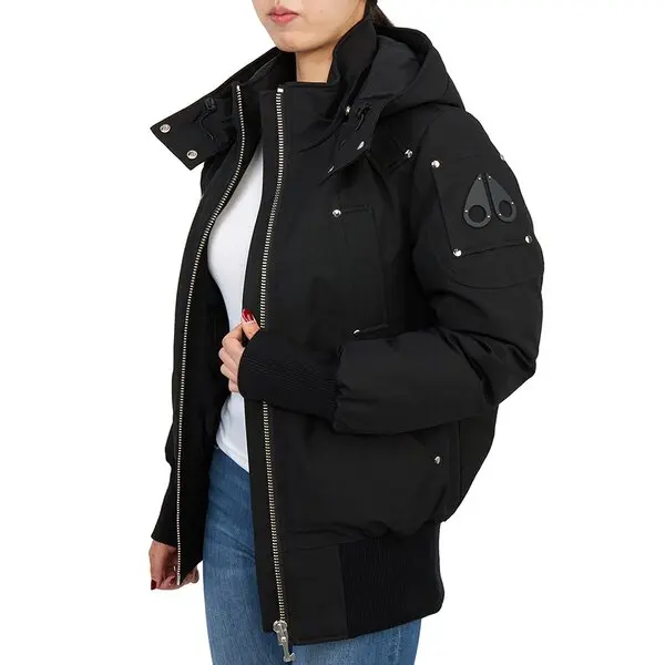 Moose Knuckles Zip-up Hooded Jacket