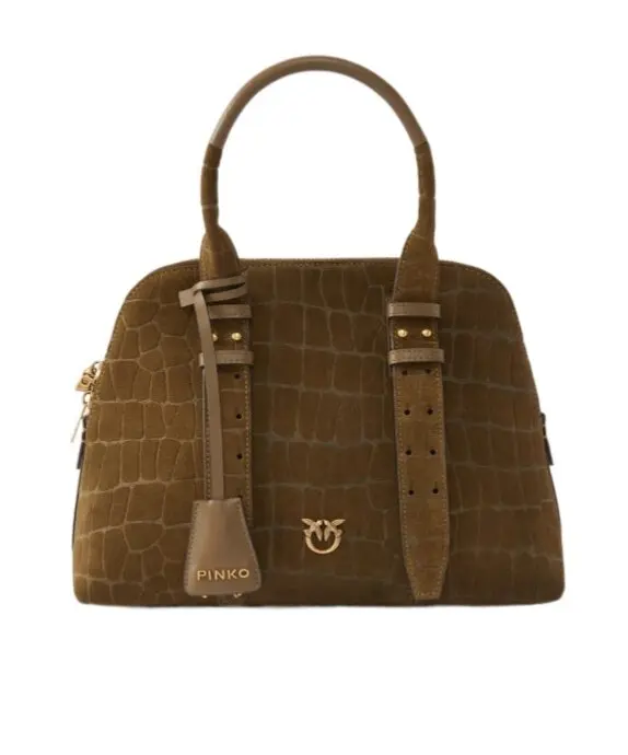 Pinko Escape Small Handbag - Brown