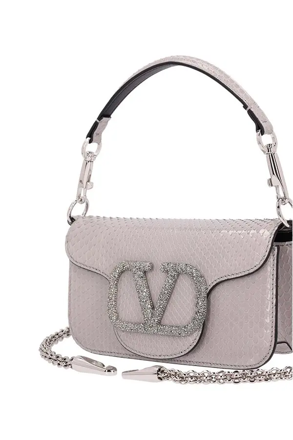 Valentino Garavani Small Crystal-embellished Shoulder Bag