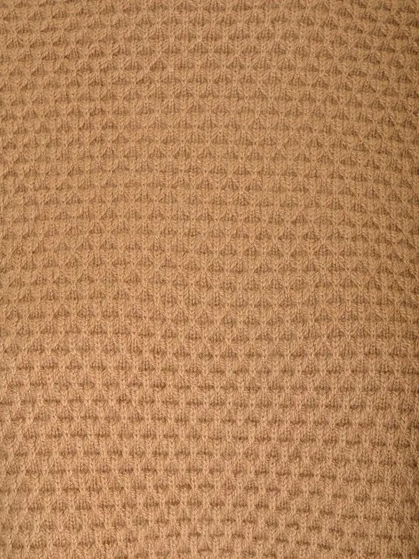Max Mara Honeycomb High-collar Sweater
