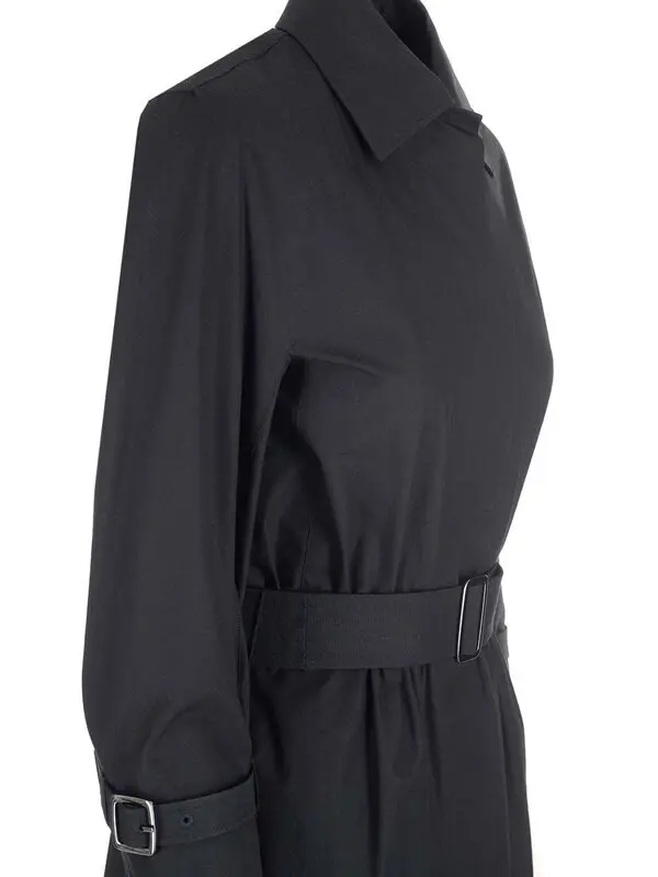 Max Mara Belted Cotton Shirtdress