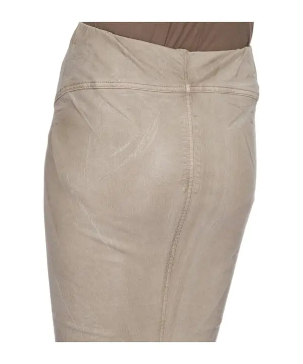 Rick Owens Al Pilar Denim Skirt