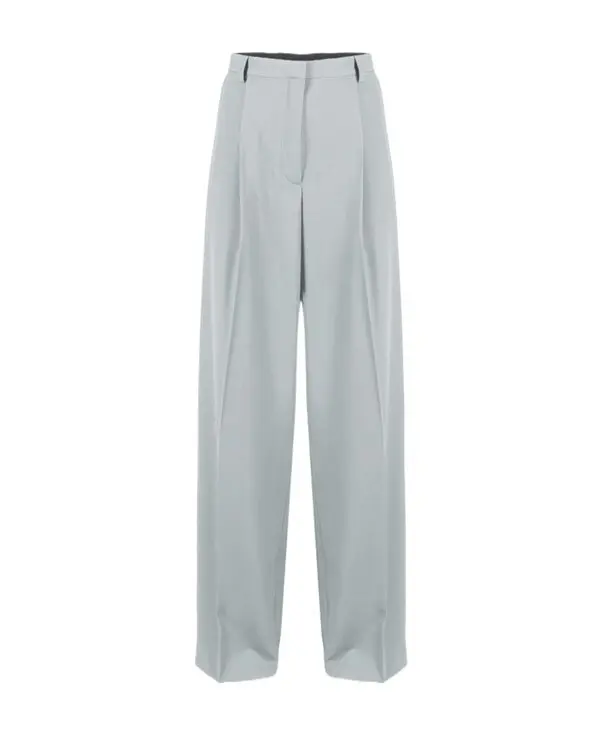 Dries Van Noten High-waist Pleat Detailed Pants - Gray