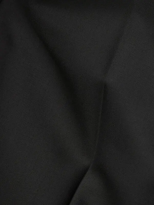 Etro Wool And Mohair Slim-fit Trousers - Black