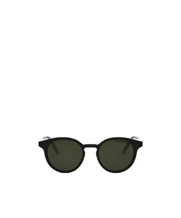 Dior Round Frame Sunglasses - Black