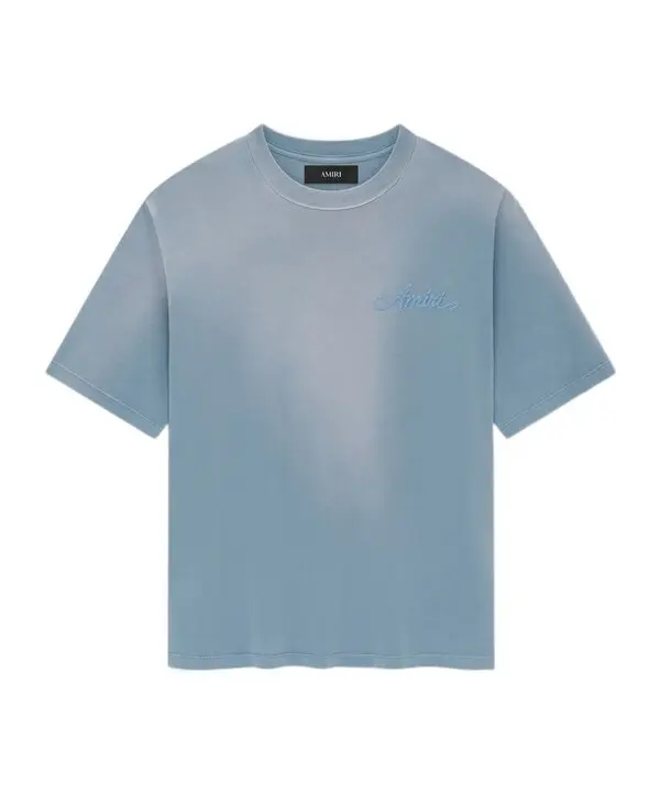 Amiri Embroidered Cotton T-shirt
