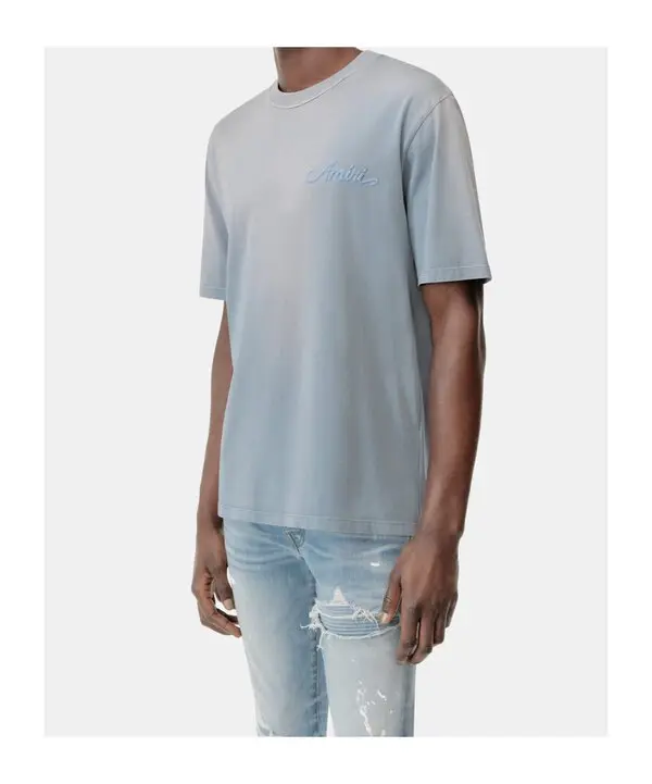 Amiri Embroidered Cotton T-shirt