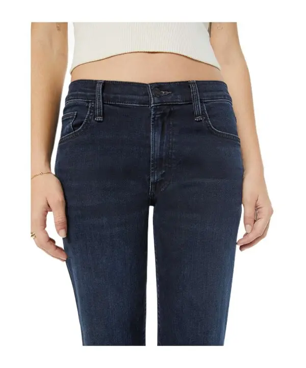 MOTHER Belt-loop Straight Leg Jeans
