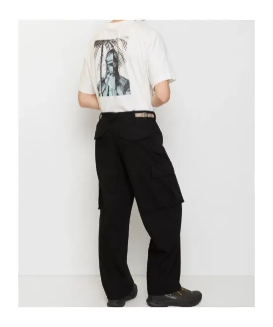 Burberry Straight-leg Cargo Pants With Adjustable Waist