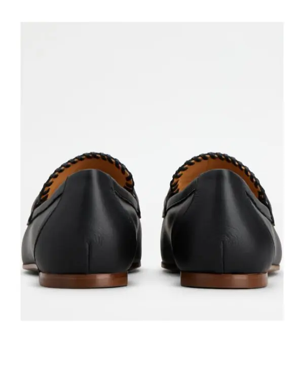 TOD'S Kate Slip-on Loafers With Metal Accessory