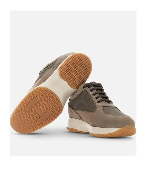 Hogan Interactive Suede Sneakers
