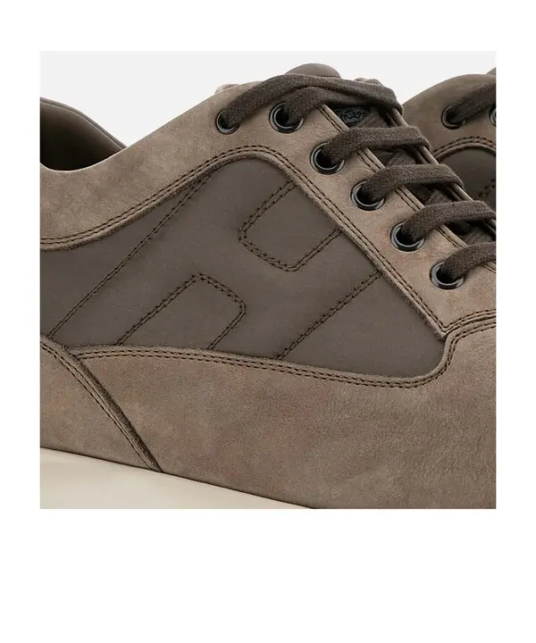 Hogan Interactive Suede Sneakers