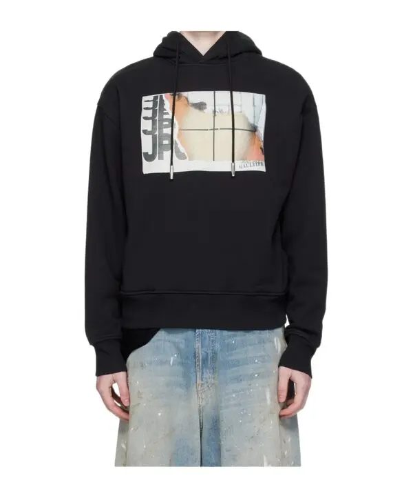 JEAN PAUL GAULTIER Logo Graphic French Terry Hoodie