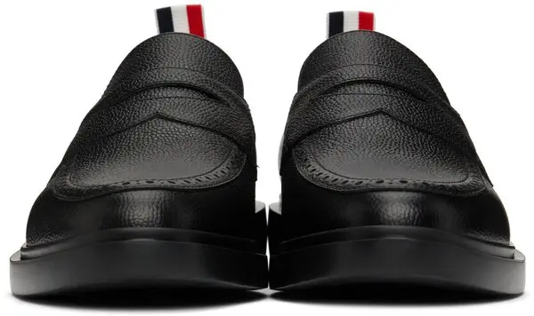 Thom Browne Penny Bar Loafers - Black