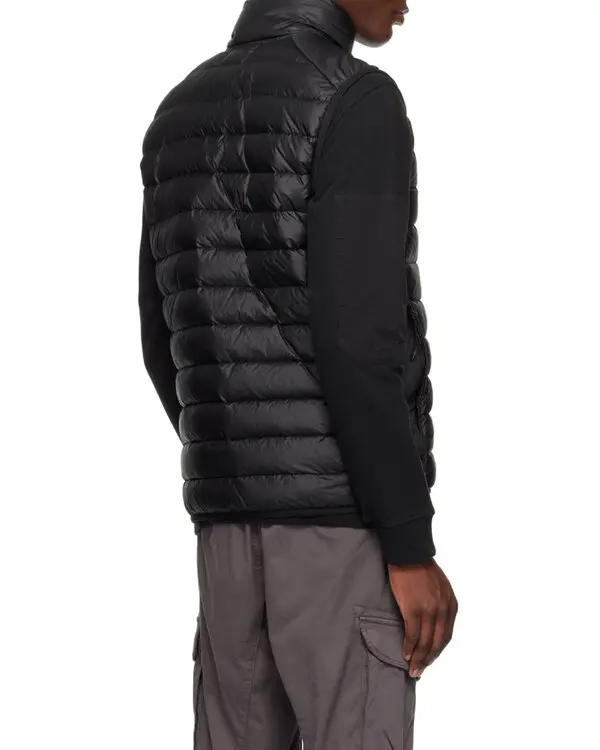 Stone Island Quilted Down Vest - Black