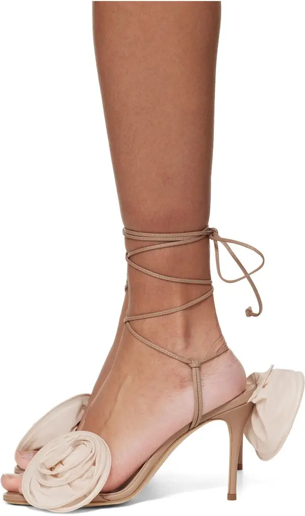 Magda Butrym Floral High Heel Sandals