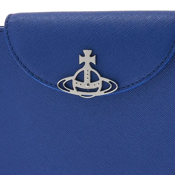 VIVIENNE WESTWOOD Flip Shoulder Bag - Blue