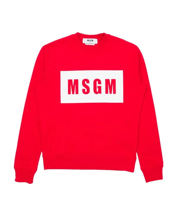 MSGM Logo Sweatshirt - Red