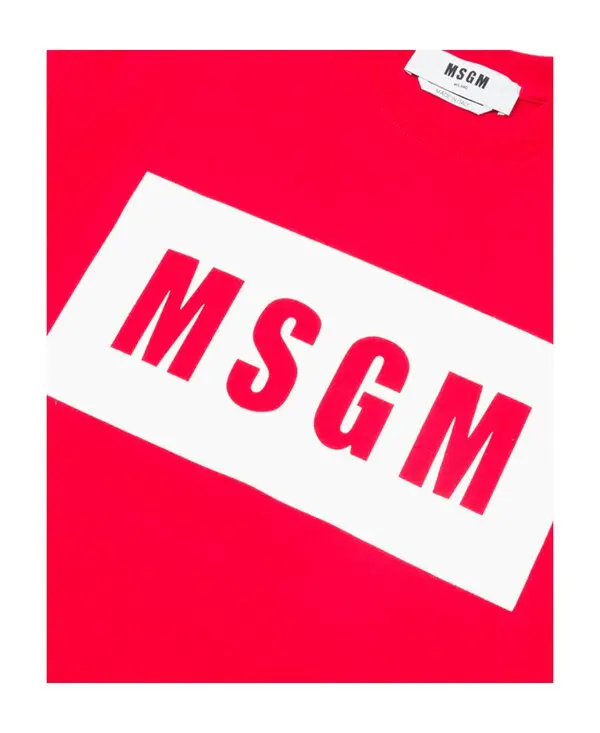 MSGM Logo Sweatshirt - Red