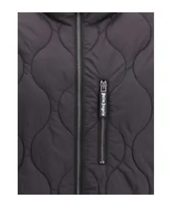Palm Angels Quilted Logo Jacket - Black