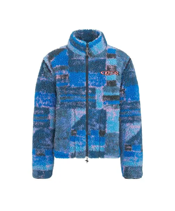 Dior And Lewis Hamilton Removable Sleeve Jacket - Blue