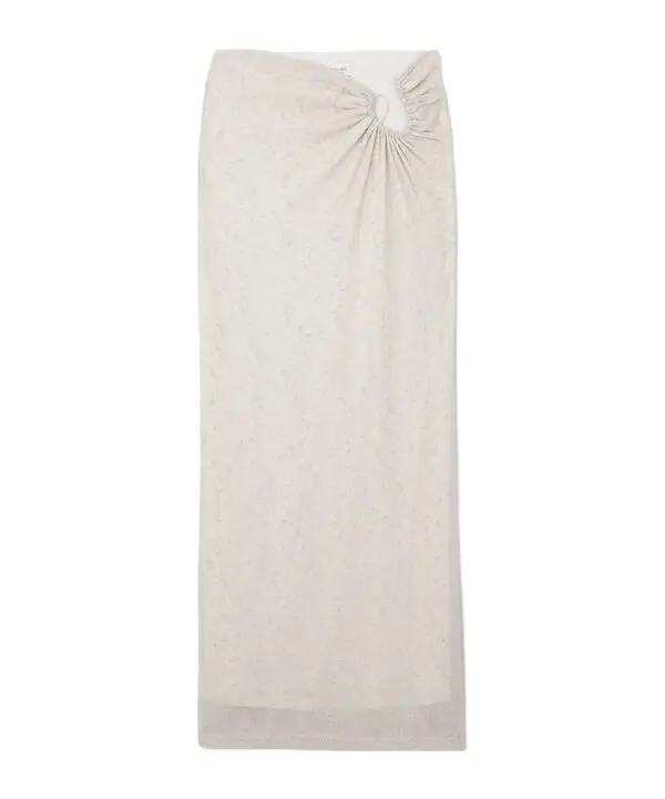 Christopher Esber Imber Metallic Looped Skirt - White