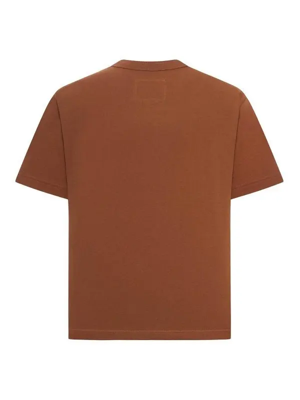 Sacai X Carhartt Wip Logo Patch Crewneck T-shirt - Brown