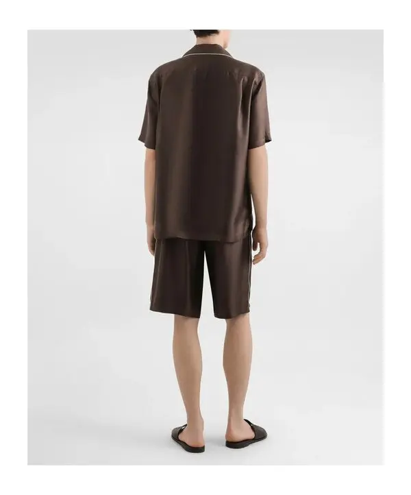 Dolce & Gabbana Collared Short-sleeve Shirt