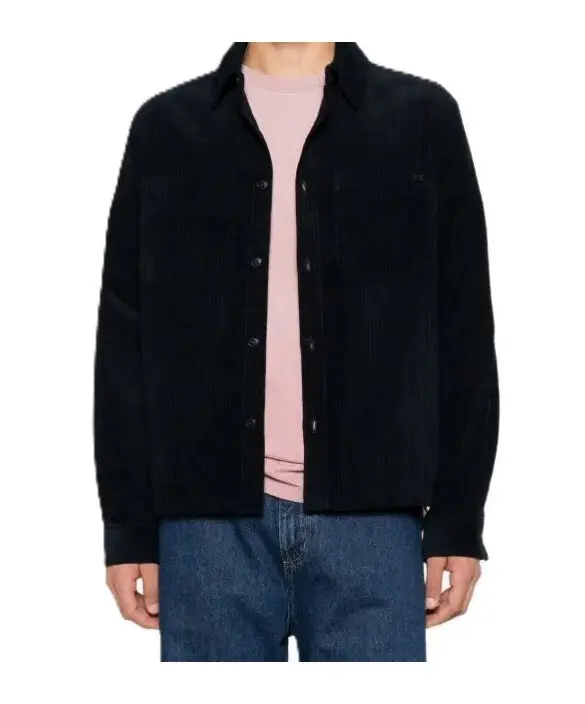 A.p.c. Corduroy Pocket Shirt - Black