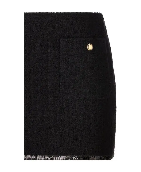 Miu Miu Sequined Mini Skirt