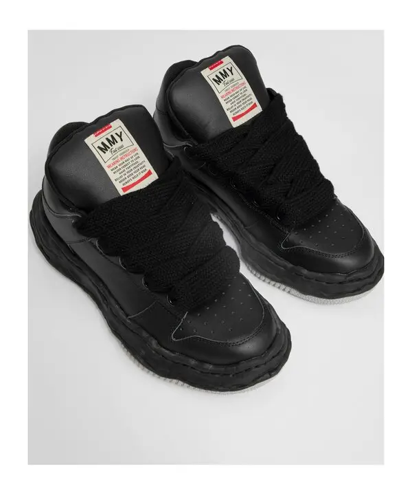 Mihara Yasuhiro Lace-up Sneakers - Black