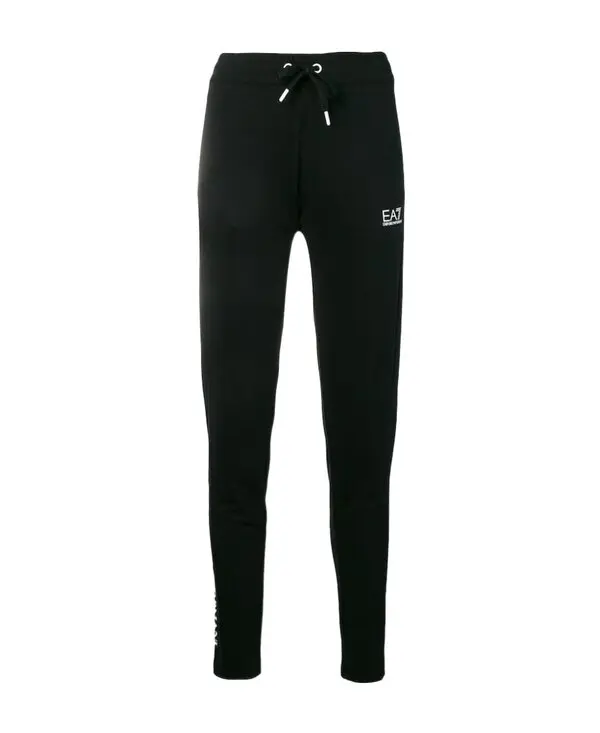 EA7 Logo Sweatpants - Black