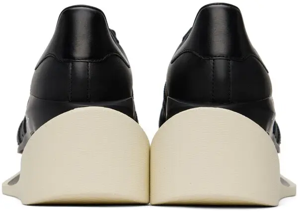 Y3 Gendo Superstar Leather Sneakers - Black